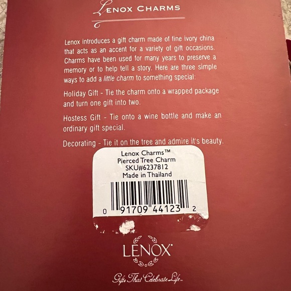 Lenox | Holiday | Lennox Tree Charm | Poshmark